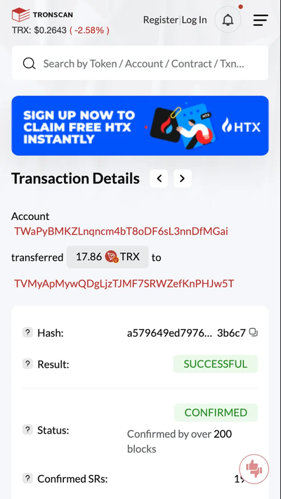 How to buy TRX with USDT in Trust Wallet?